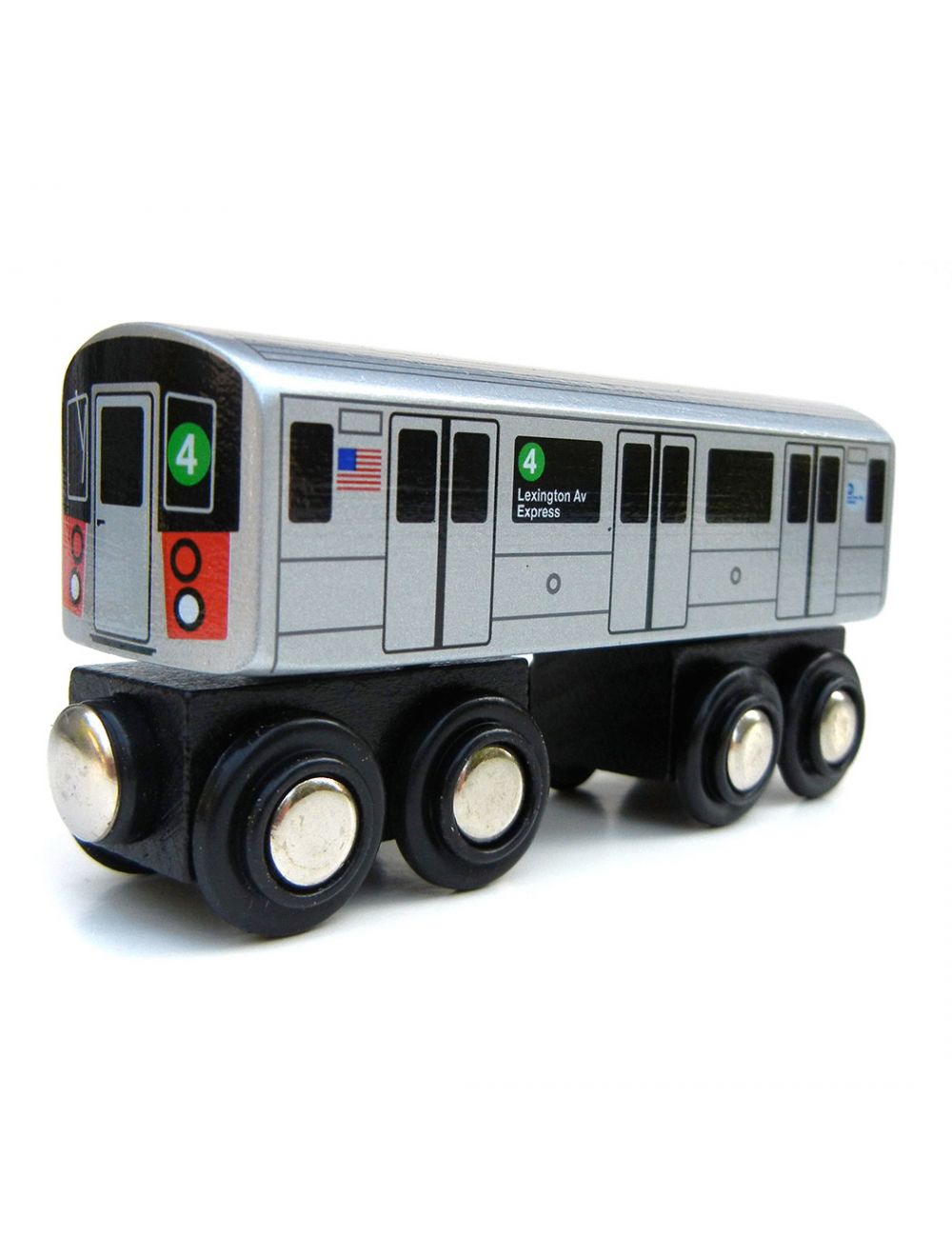 NYC Subway Wooden 4 Train