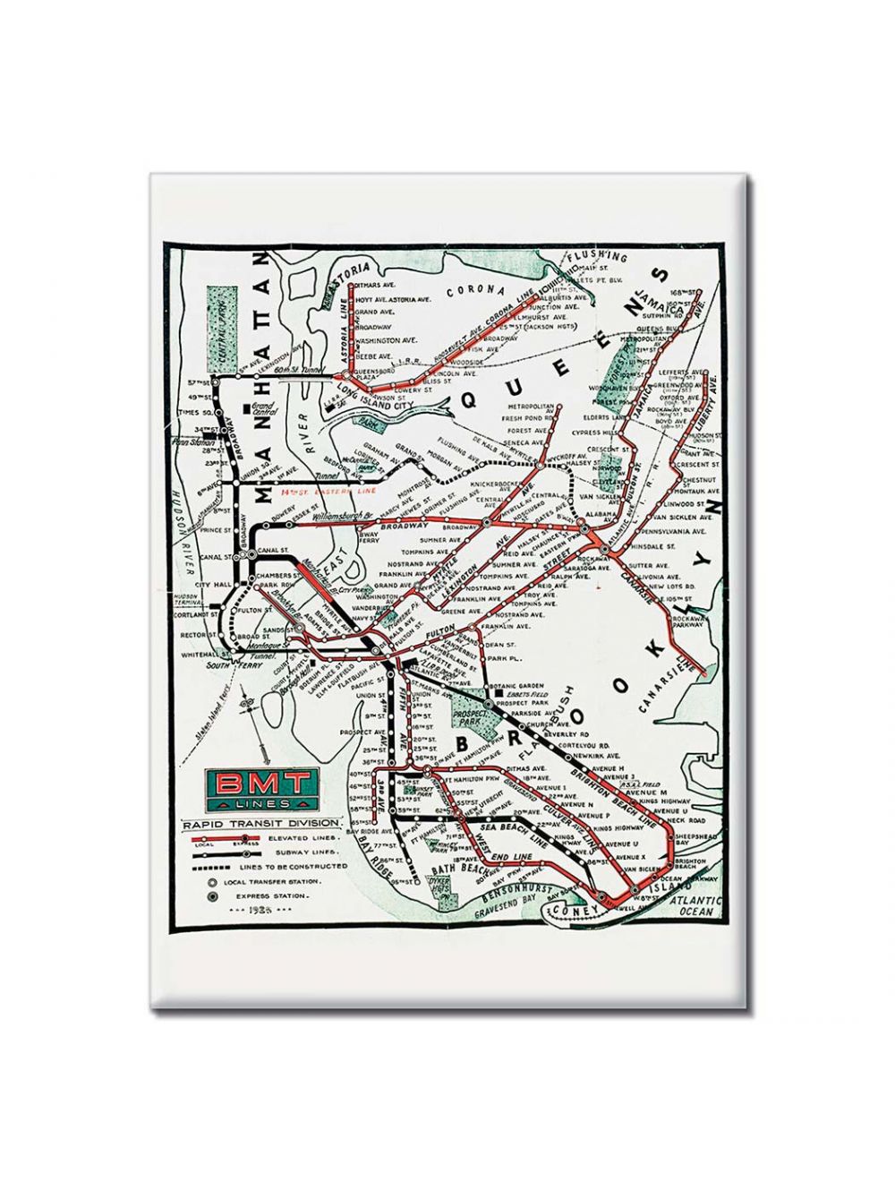 BMT Map Magnet