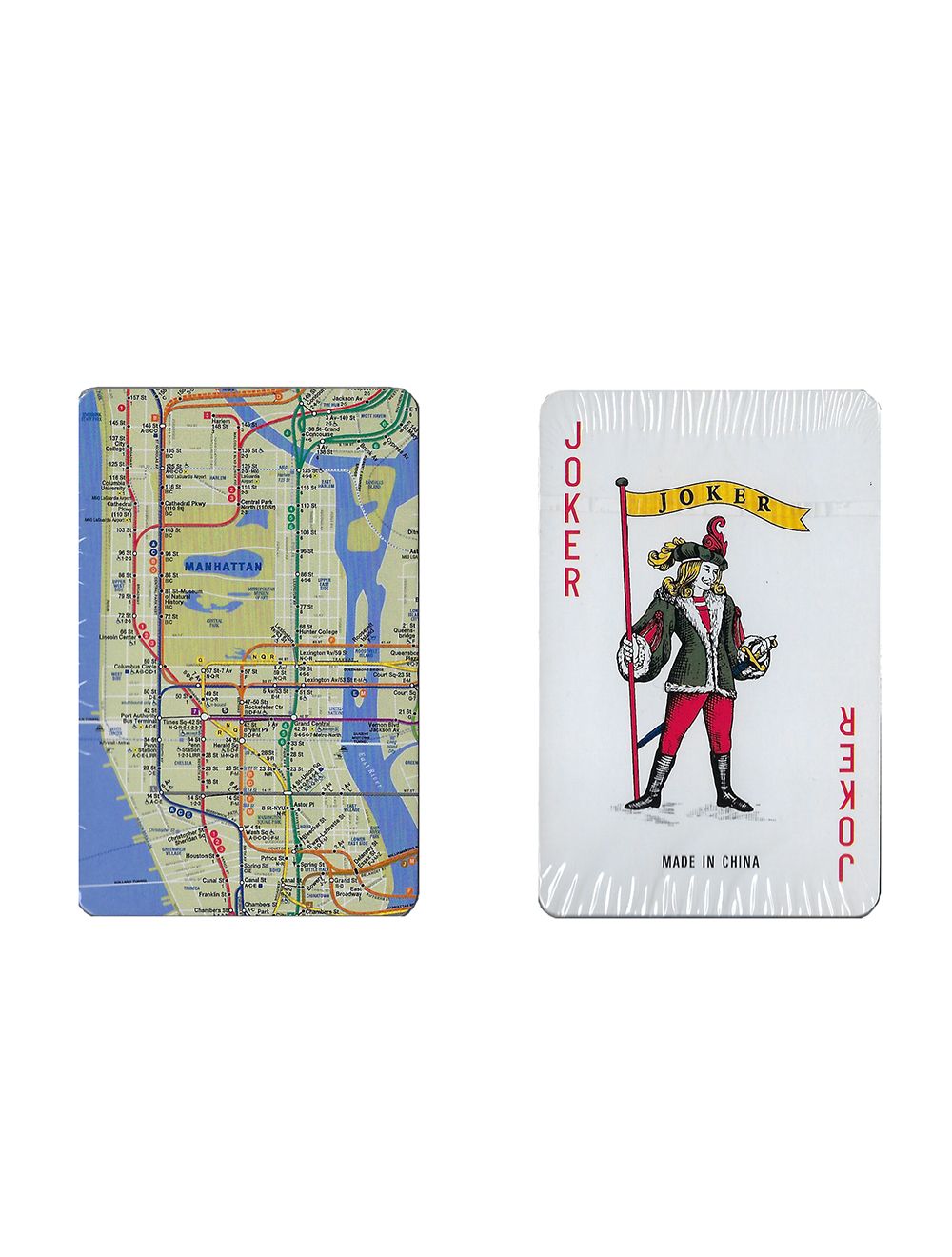 Subway Map Deck of Playing Cards