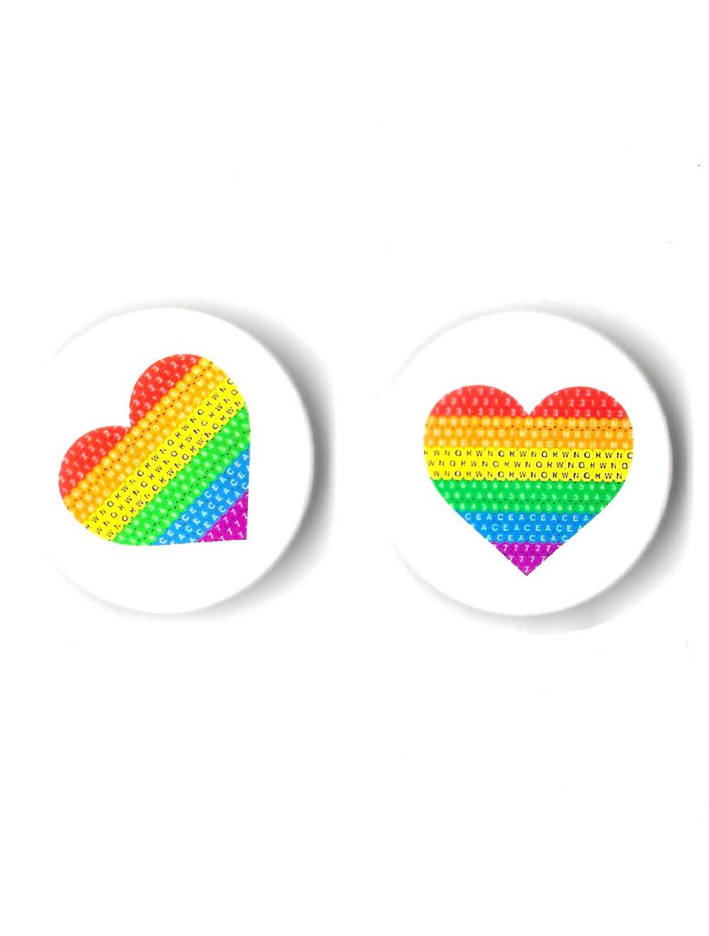 Heart Subway Routes Pin