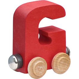 Wooden Letter G Train