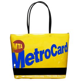 Original MetroCard Zipper Tote Bag