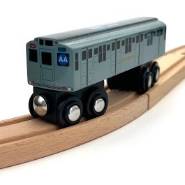 NYC Subway Wooden R1 AA Train