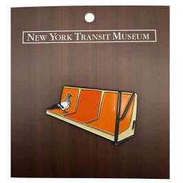 Orange Seats Pin